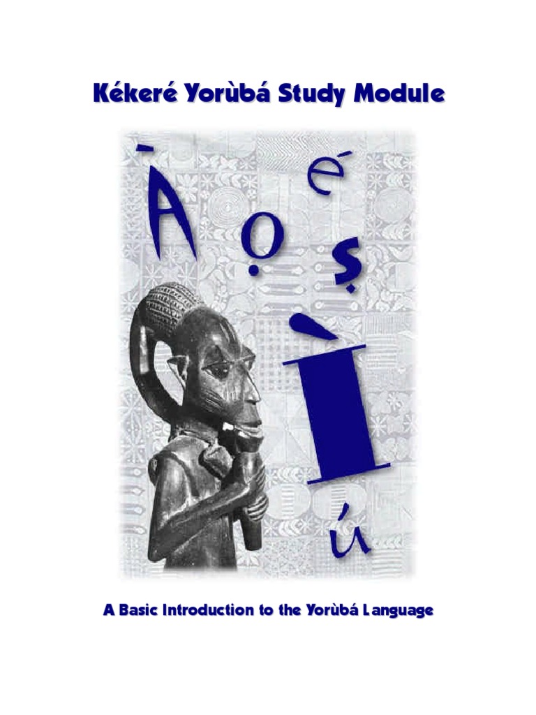 Basic Yoruba Greetings and Language Guide | PDF | Tone (Linguistics ...