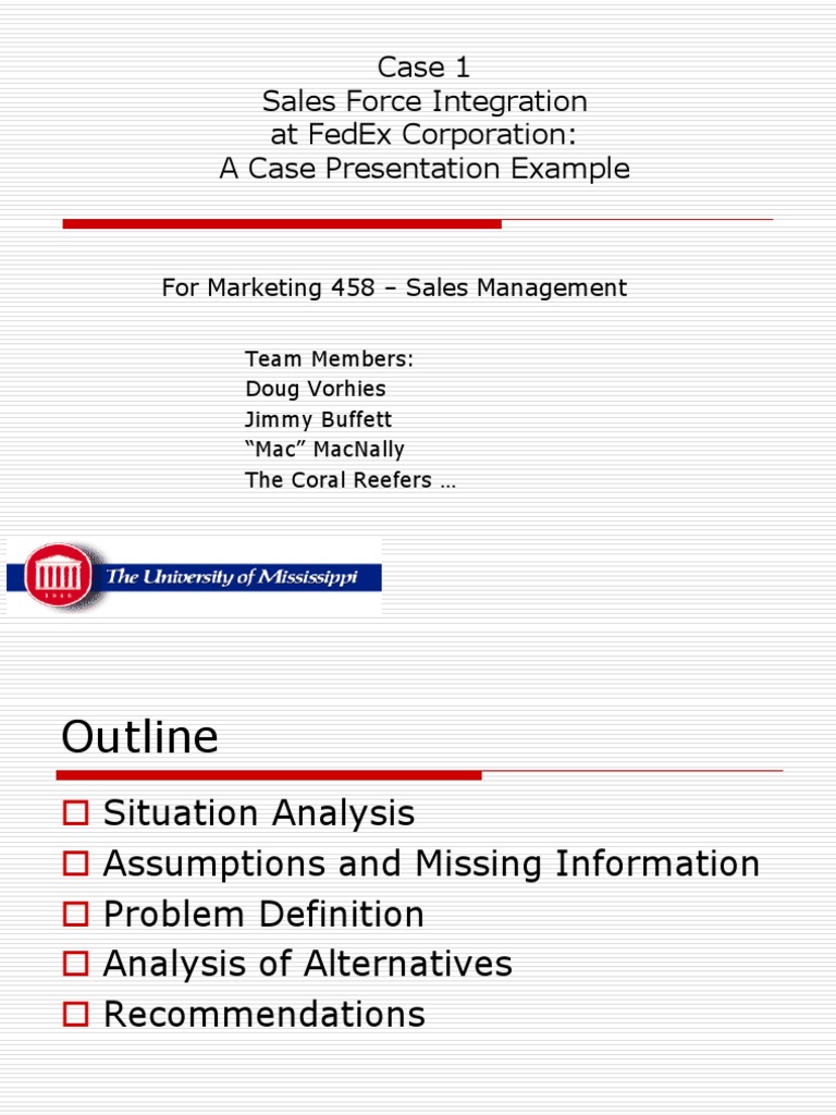 FedEx Sales Force Integration - Example of How To Do3 | PDF | United ...