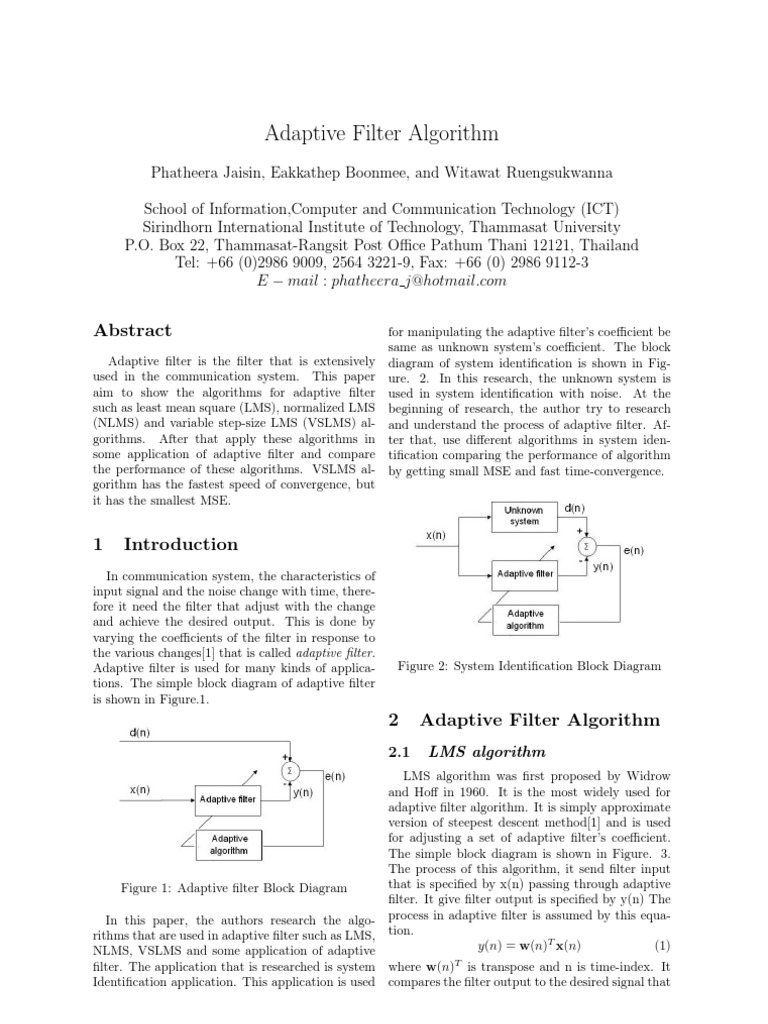 Final Paper | PDF | Theoretical Computer Science | Signal Processing