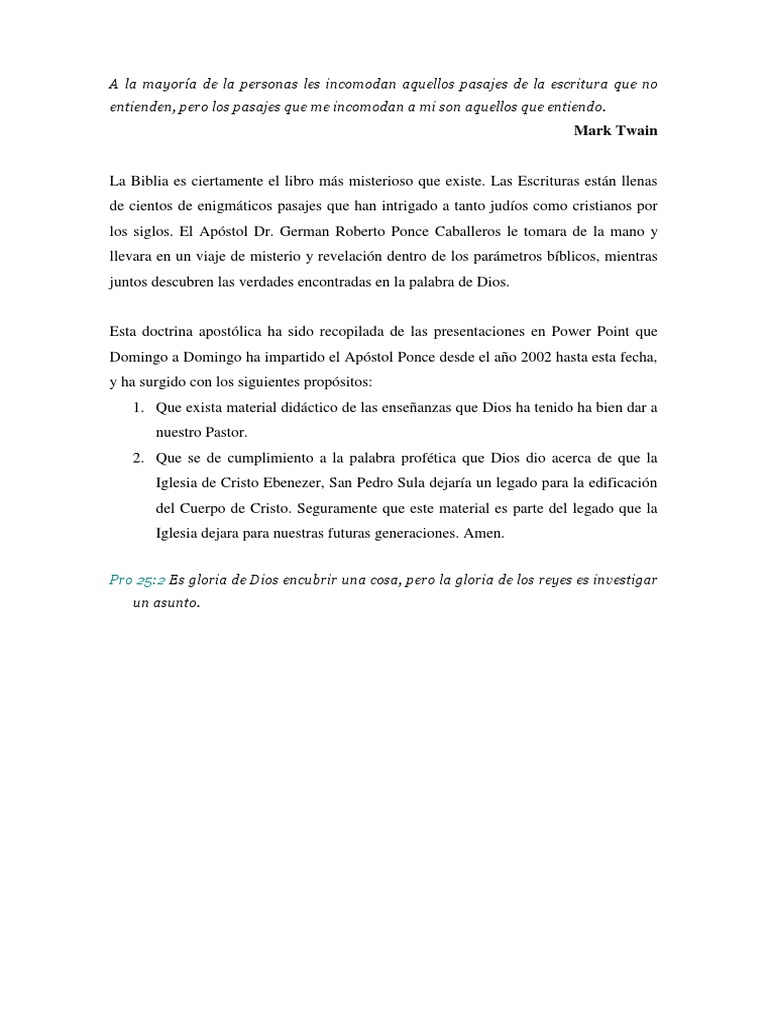 Los Oraculos de Dios 01 Los Extasis PDF | PDF | Cristo (título) | Pablo ...