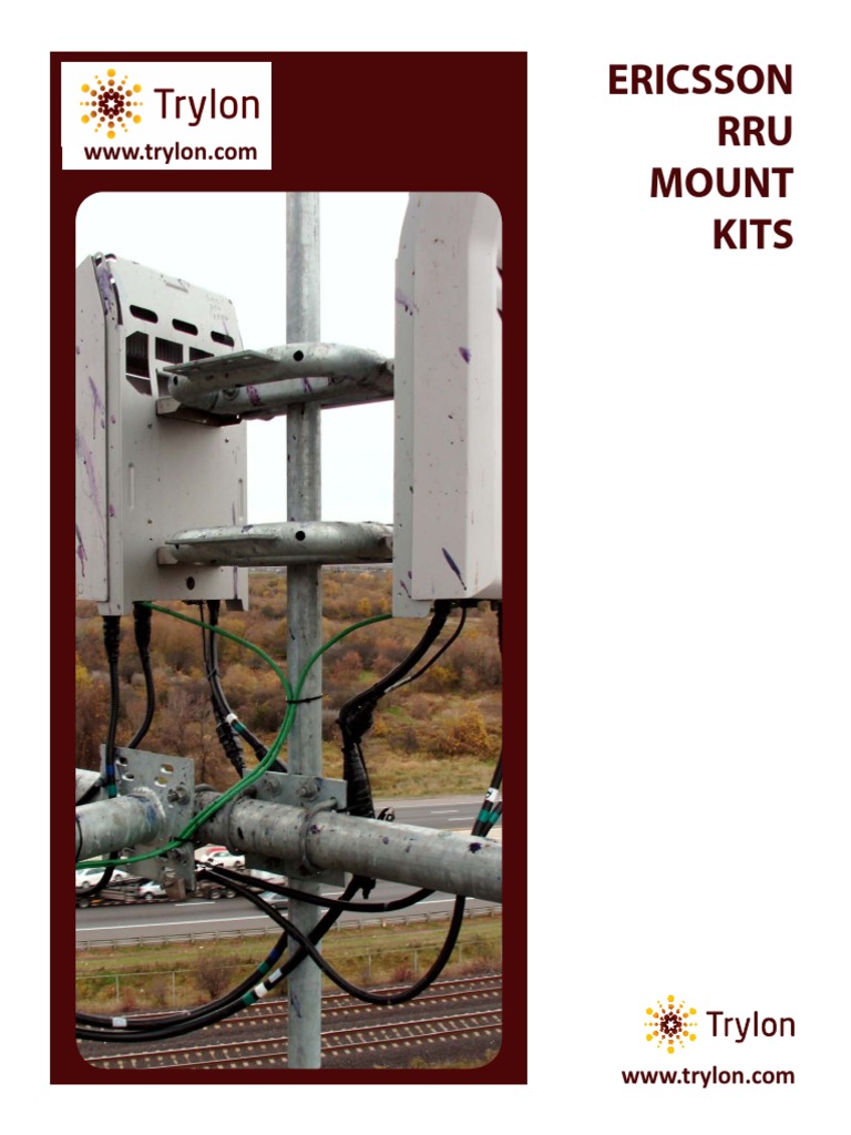 Ericsson RRU Mount Kit | PDF | Pipe (Fluid Conveyance) | Industries