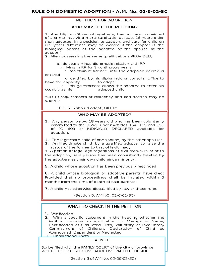 STEPS Domestic Adoption AM 02-6-02-SC | Adoption | Decree | Free 30-day ...