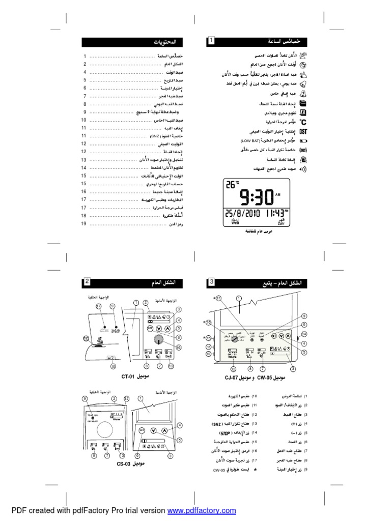 Adhan Test Document Overview | PDF