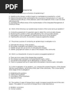 Communicable Diseases Exam Questions | PDF | Infection | Measles