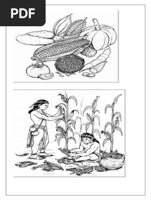 Mayas Dibujos Para Colorear