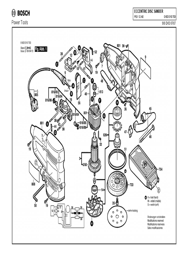 Eccentric Disc Grinder PEX 12AE | PDF | Home & Garden