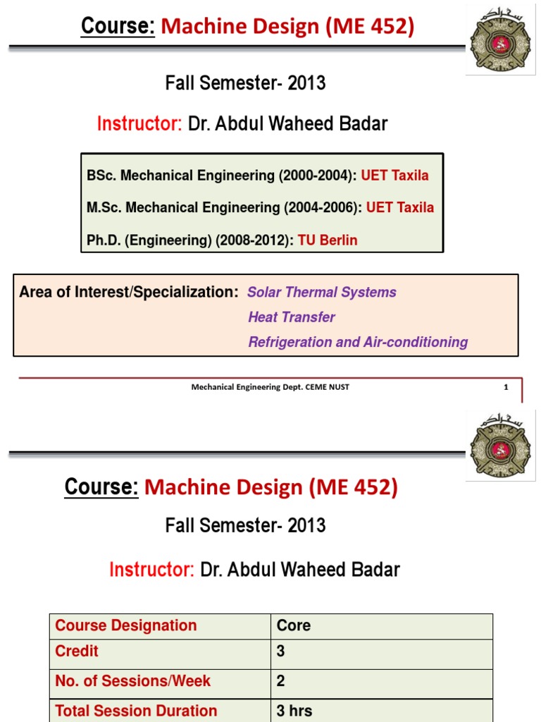 An Introduction To Machine Design | PDF | Design | Strength Of Materials