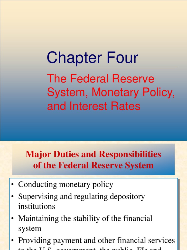 The Federal Reseve System | PDF | Federal Reserve System | Federal Open ...