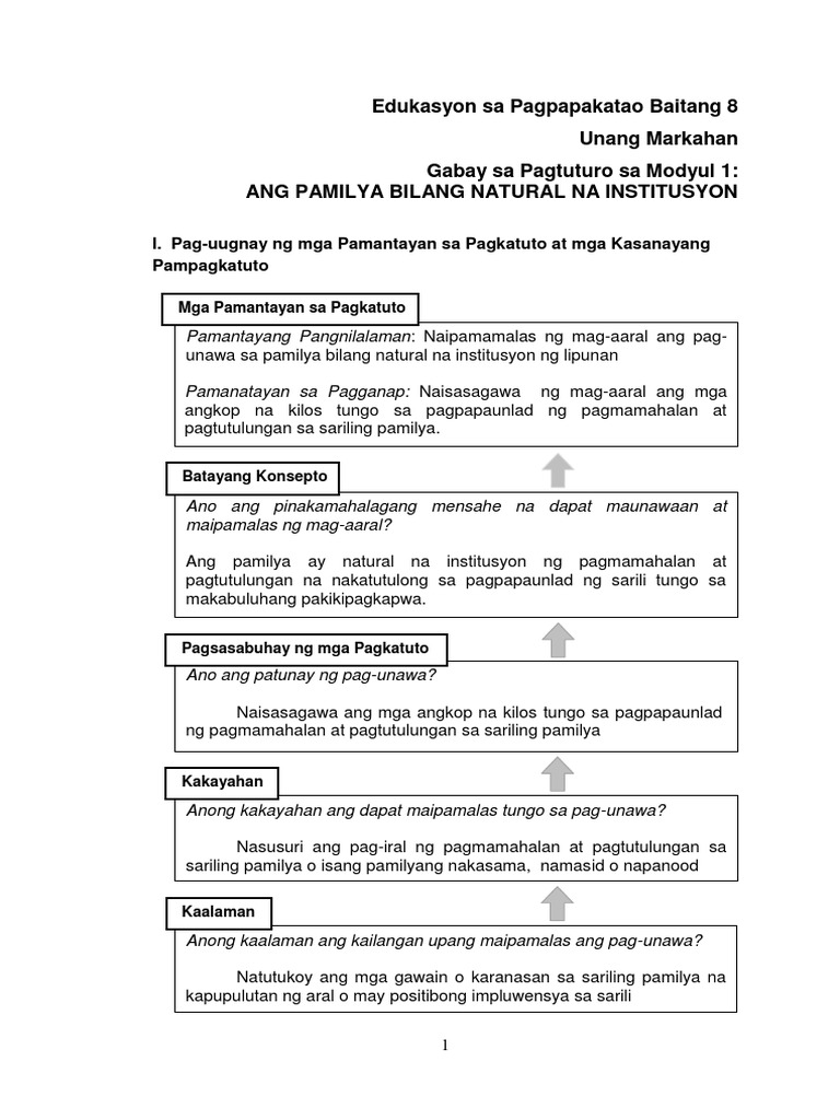 Esp Teachers Guide Gr8 | PDF