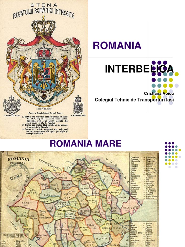 Romania In Perioada Interbelica