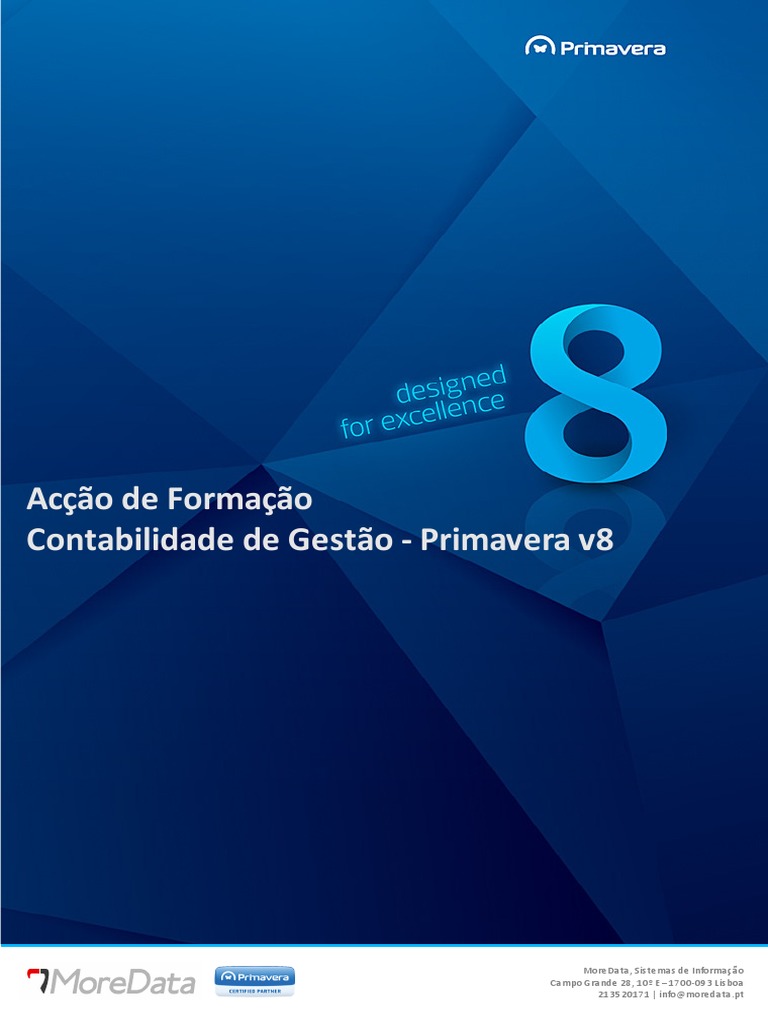 Curso de Contabilidade de Gestão com Primavera v8: Conteúdos ...