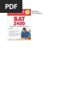SAT Practice Test #8 Answer Key | PDF | Sat | Tests