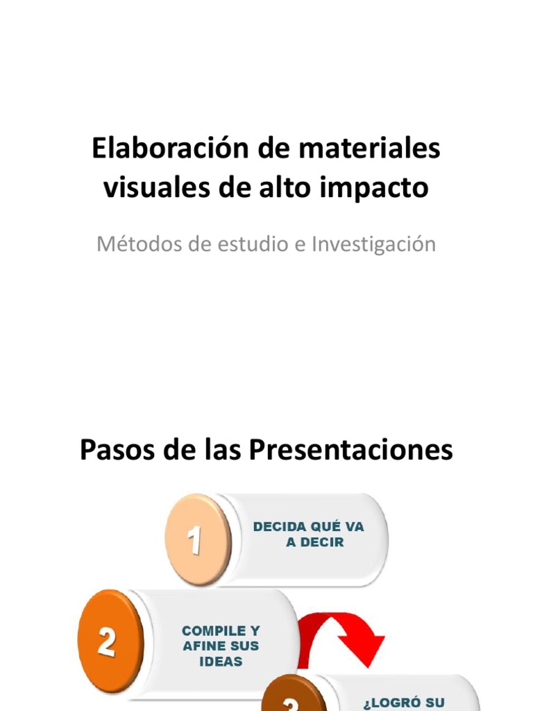 Elaboración de Materiales Visuales de Alto Impacto | PDF | Multimedia ...