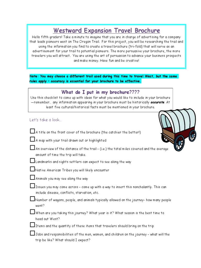 Trails To The West Travel Brochure | PDF