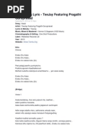 Jupiter Mazha Lyrics | PDF | Religion & Spirituality