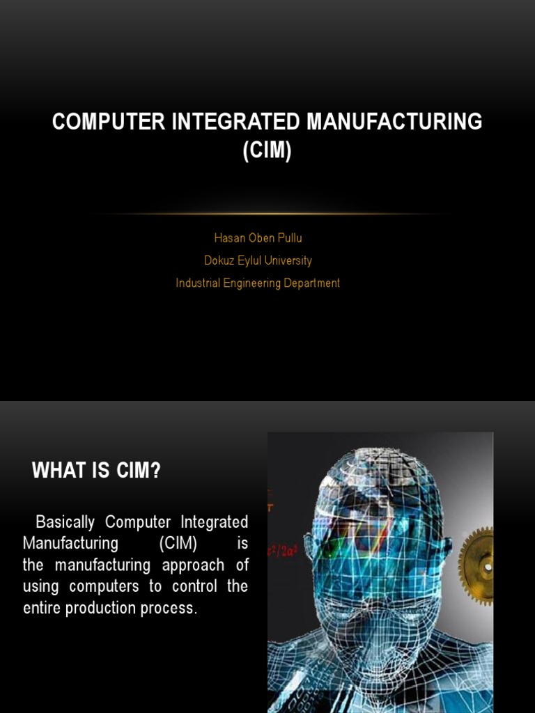Computer-Integrated Manufacturing | PDF | Digital Technology | Systems ...