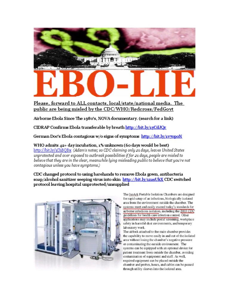 EbolaFactSheet101 (Version 1.2) | PDF | Ebola Virus Disease | Microbiology