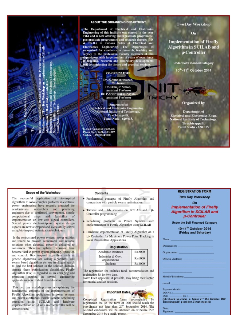 Firefly Algorithm Mathematical Optimization Science And Technology