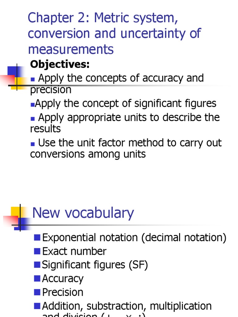 Chapter 2 | PDF | Significant Figures | Accuracy And Precision