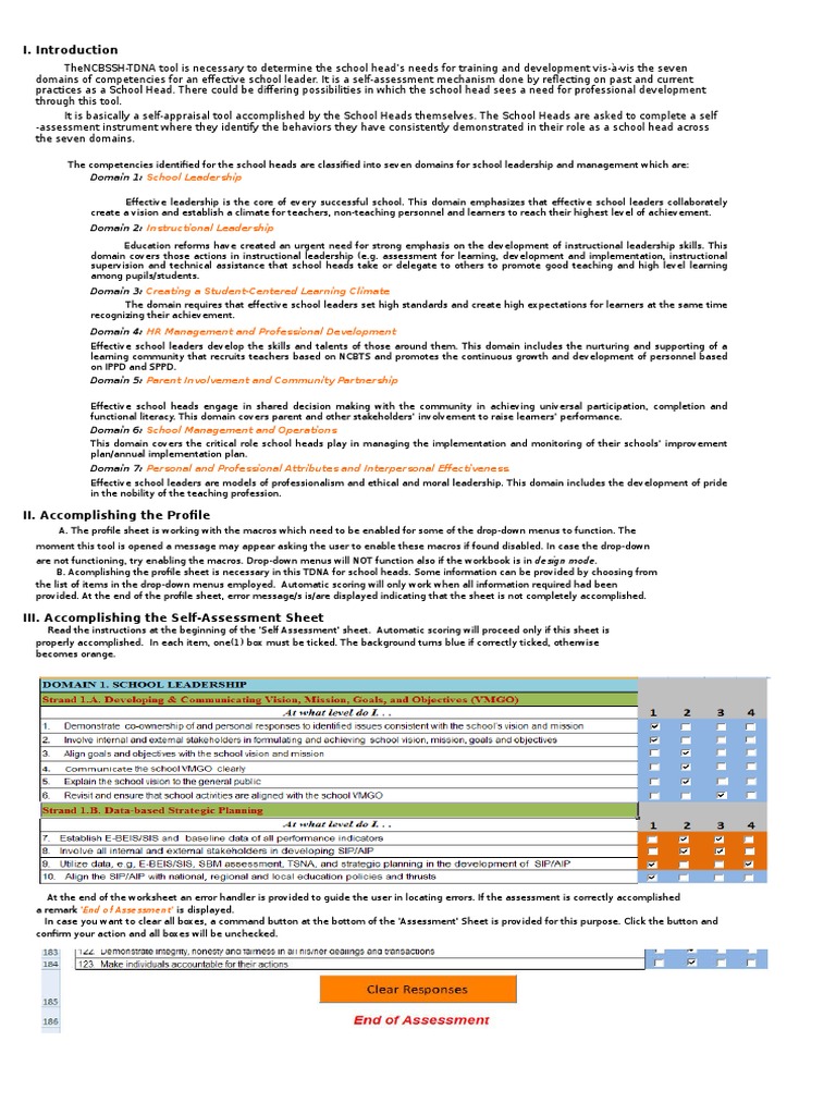 NCBSSH-TDNA E-Version - Final | PDF | Curriculum | Educational Assessment