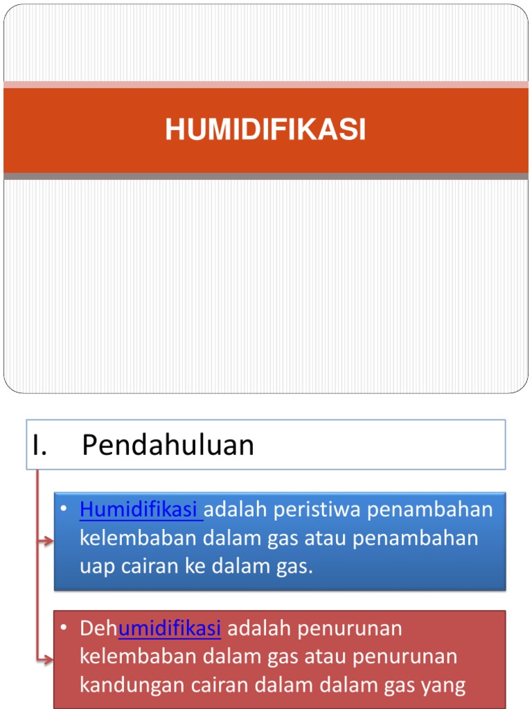 HUMIDIFIKASI | PDF
