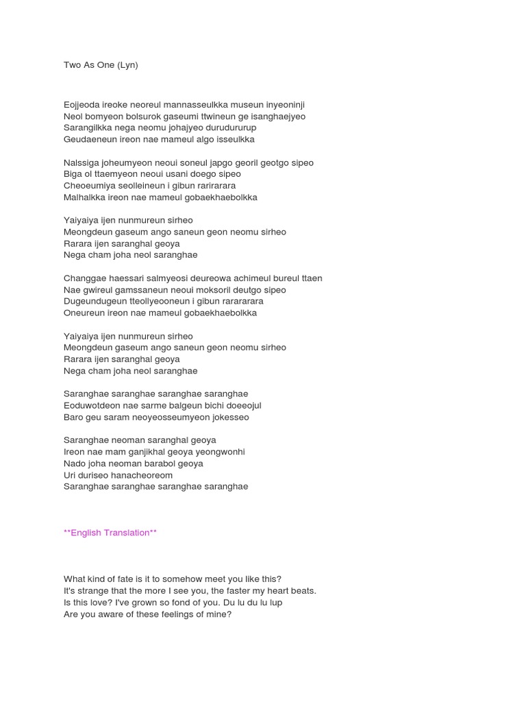 Romantic Confession Song | PDF