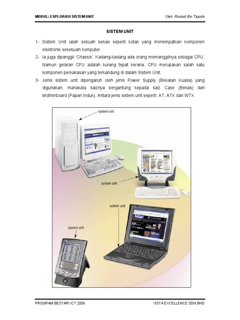 Pengenalan Asas Sistem Unit | PDF
