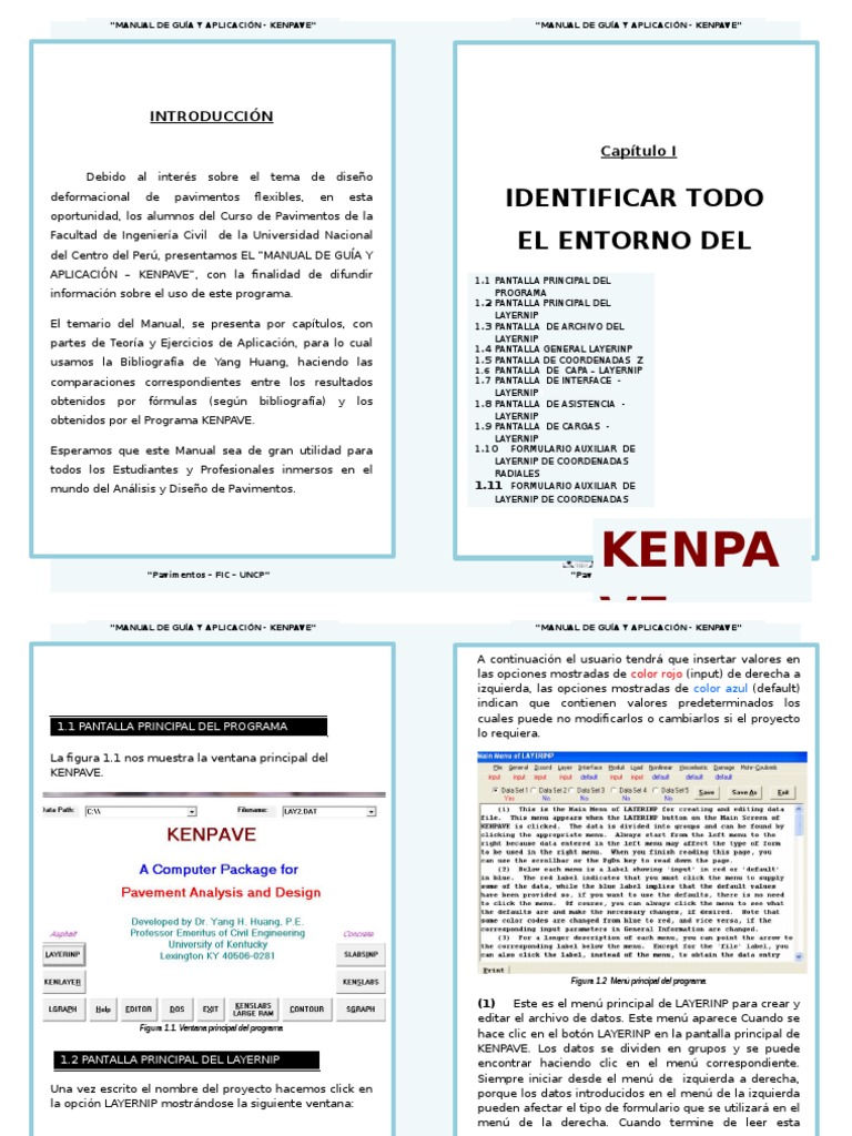 Manual Kenpave | PDF | Interacción hombre-máquina | Point and Click