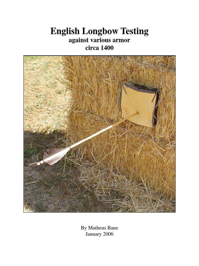 English Longbow Testing PDF | PDF | Arrow | Archery