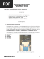 Limnimetros y Limnigrafos | PDF | Calibración | Agua