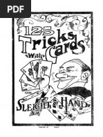 100 Card Tricks | PDF | Playing Cards | Magic (Illusion)