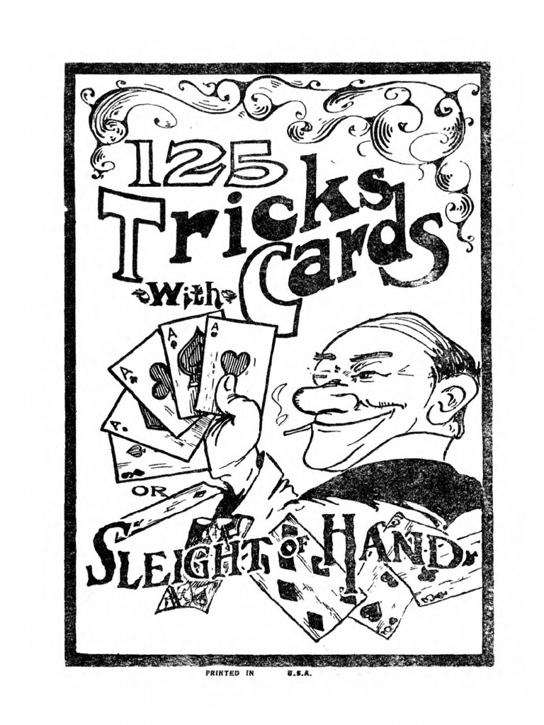 125 Tricks With Cards | PDF | Magic (Illusion) | Ventriloquism