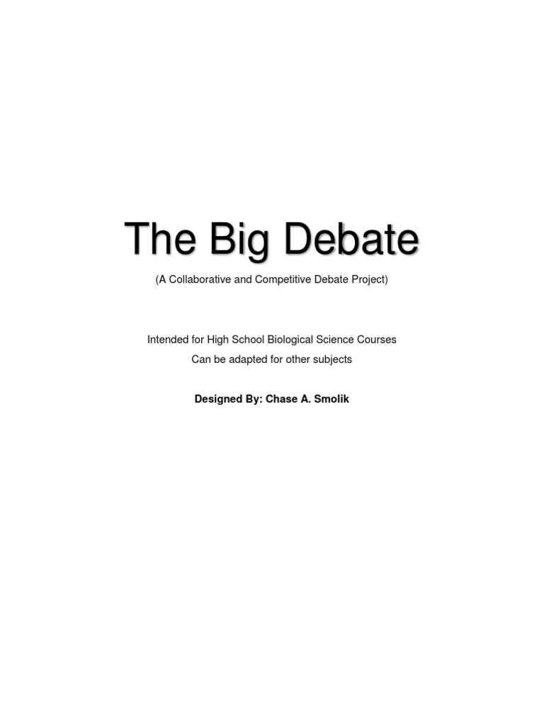 High School Debate Project Overview | PDF | Gmail | Learning Theory ...