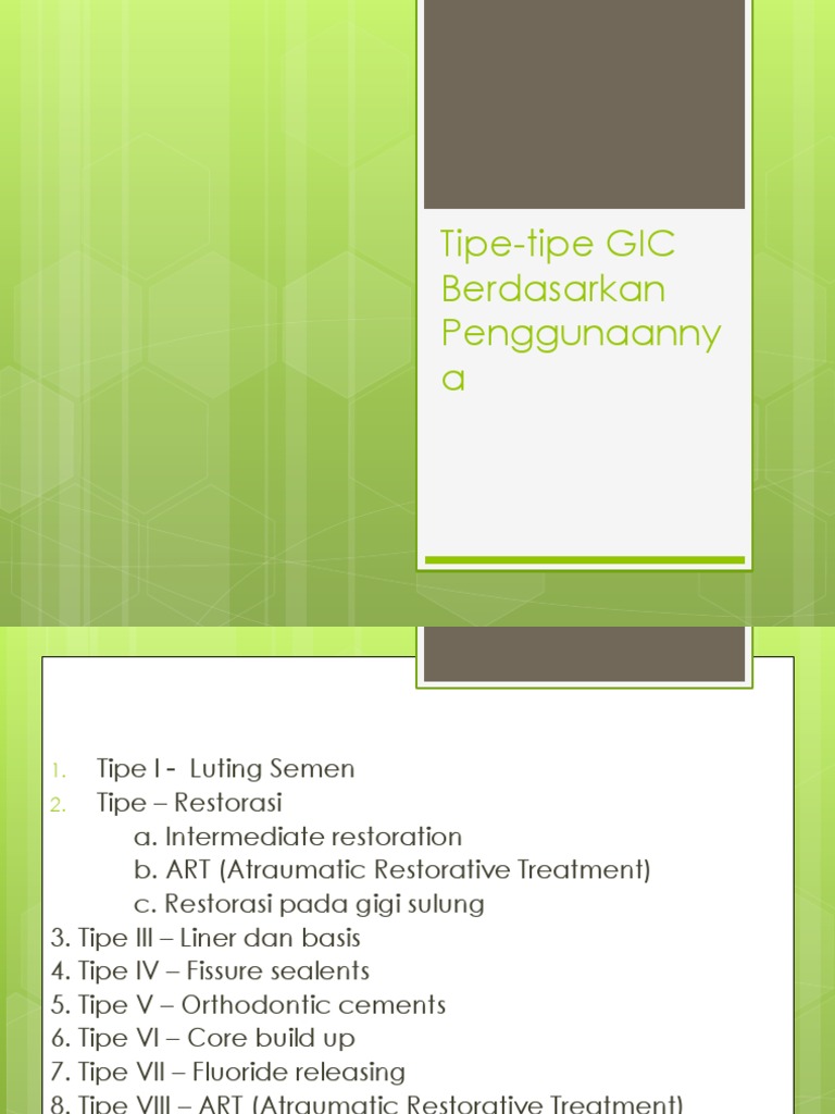 Tipe-Tipe GIC | PDF