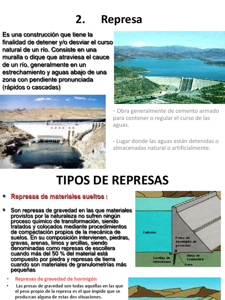 Represa | PDF | Represa | Agua