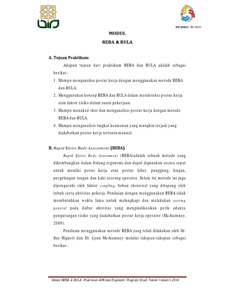 Modul Reba Rula | PDF | Teknologi & Rekayasa