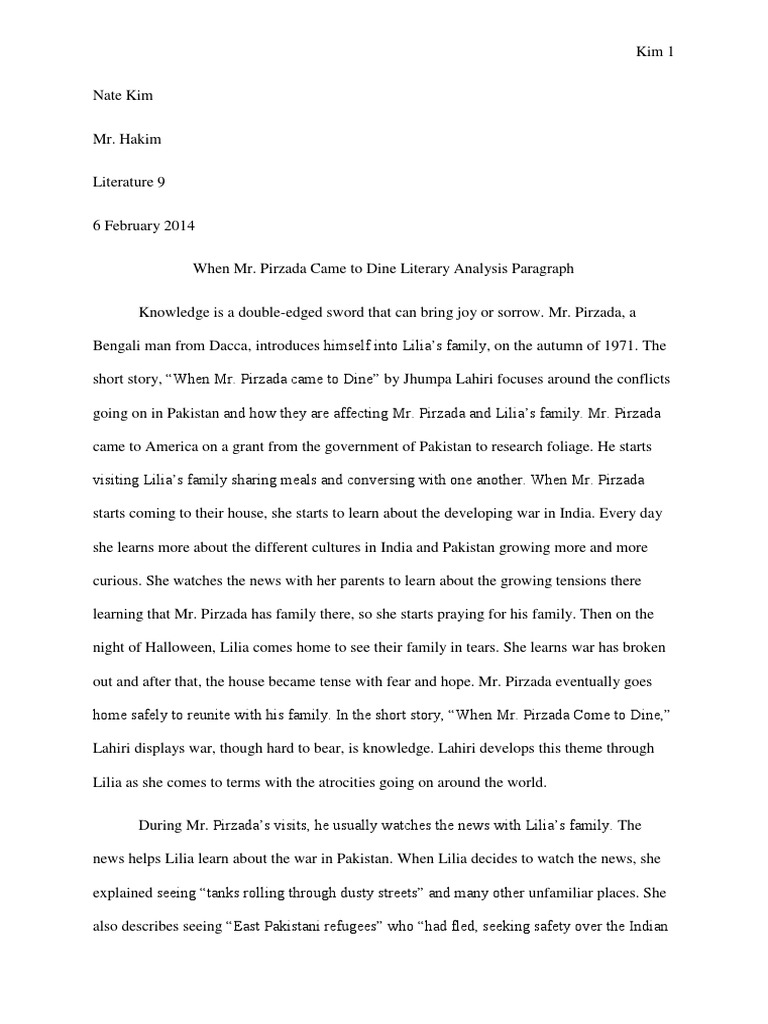 Literary Analysis for Students | PDF