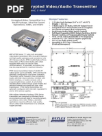 Spectrum D3.1 EMTA Data Sheet | PDF | Orthogonal Frequency Division ...