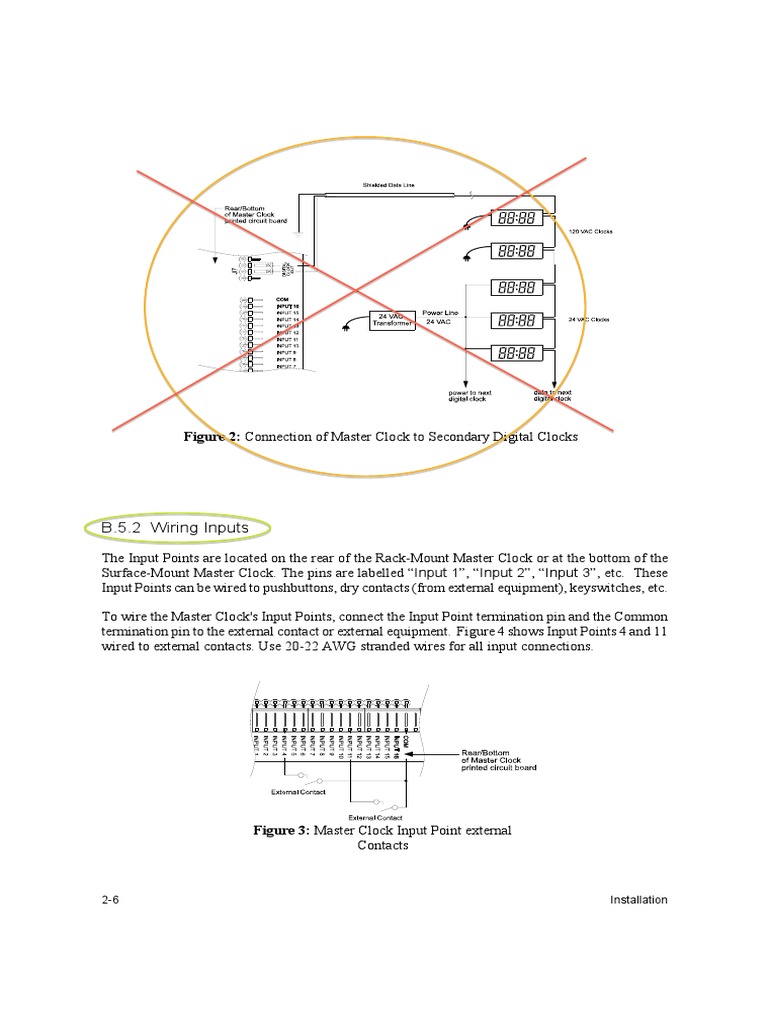 2400 Master Clock | Download Free PDF | Computer Keyboard | Clock