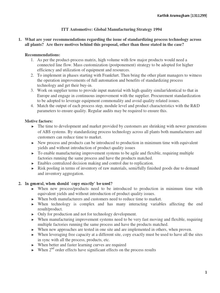 ITT Auto | PDF | Automation | Quality Assurance