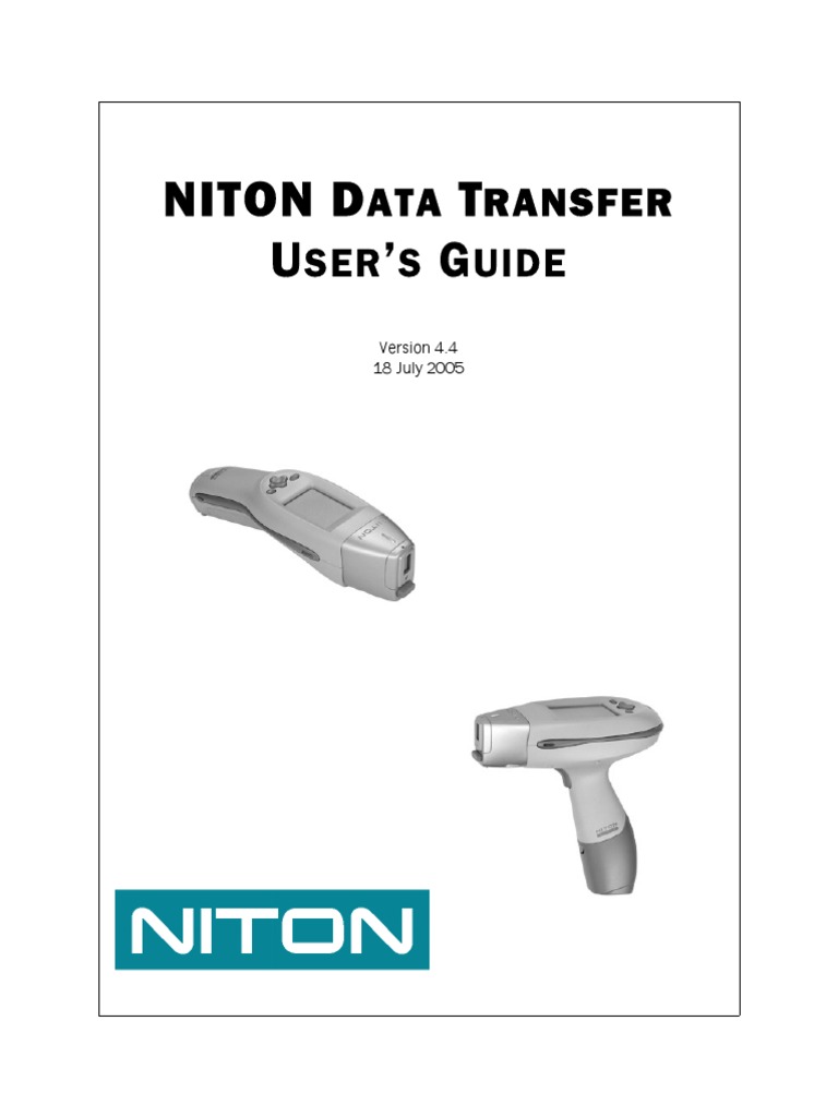 (Xli 818) Manual Niton | PDF | Microsoft Excel | Keyboard Shortcut