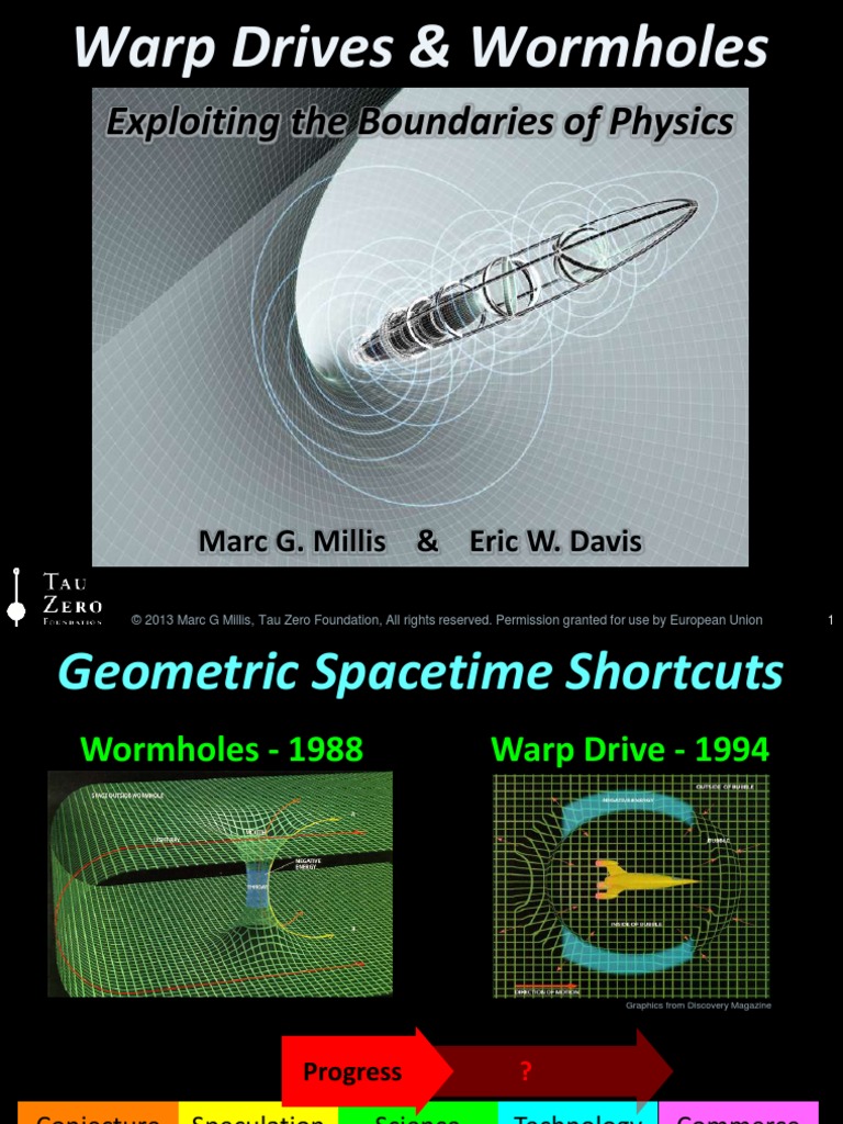Millis M. Warp Drives & Wormholes | Physics & Mathematics | Physics ...