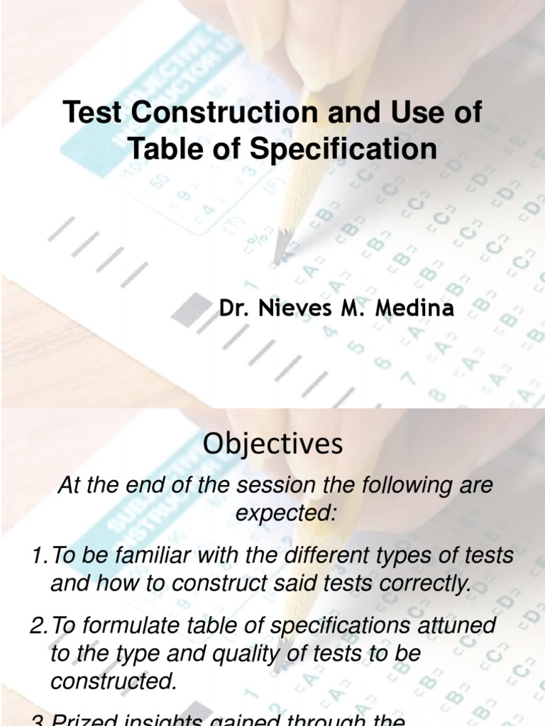 Test Construction Guidelines and Types | PDF | Test (Assessment ...