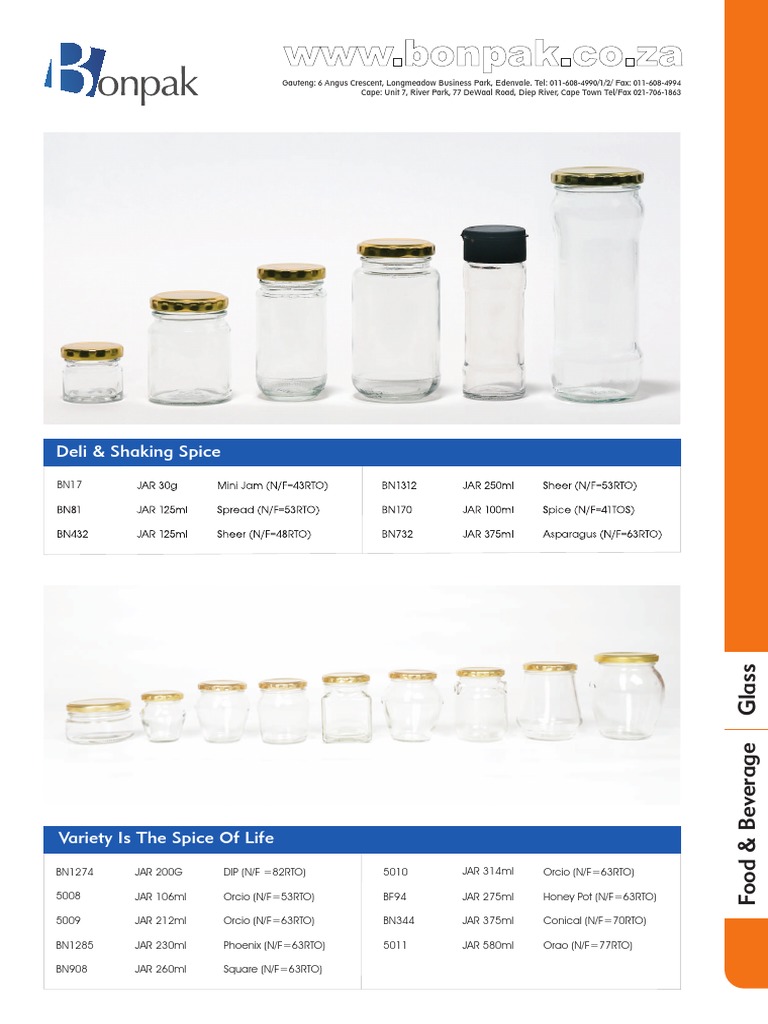 Bonpak Catalogue 2011 | PDF | Foods | Cuisine