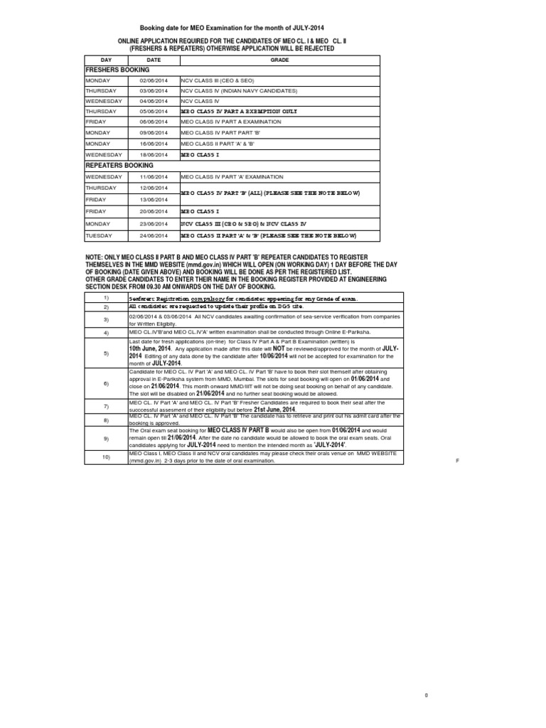 Booking Notice JULY-2014 | PDF | Government | Business