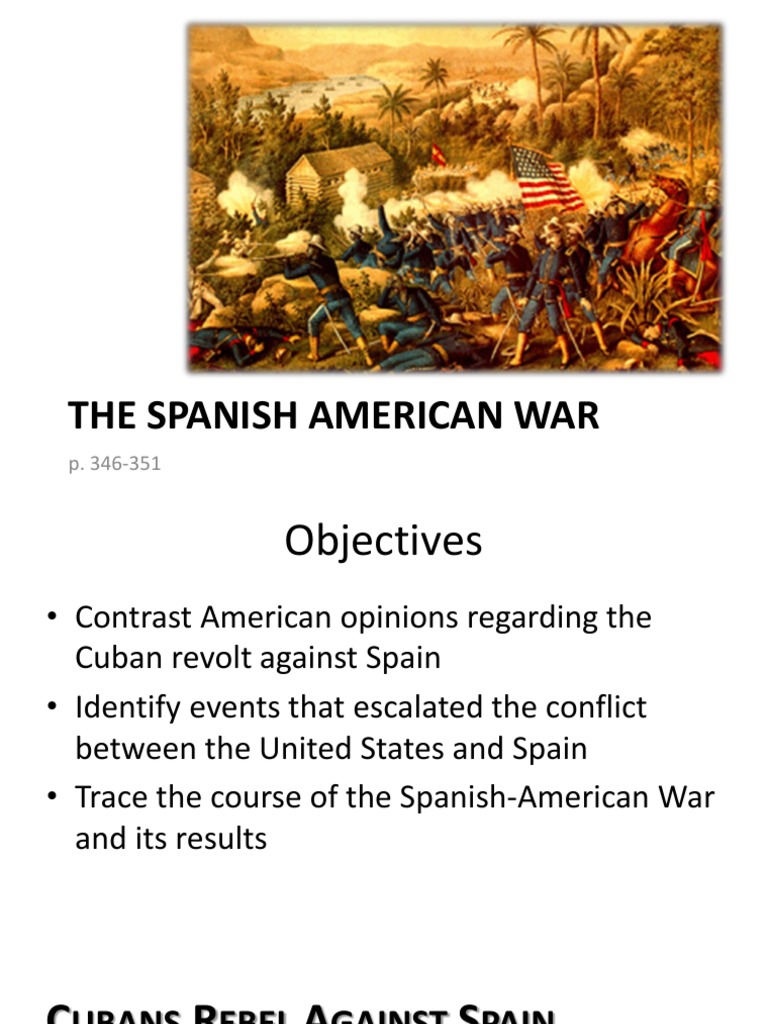 Overview of the Spanish-American War | PDF | Travel | History