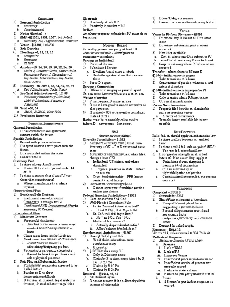 Practical Draft 1 | PDF | Discovery (Law) | Diversity Jurisdiction