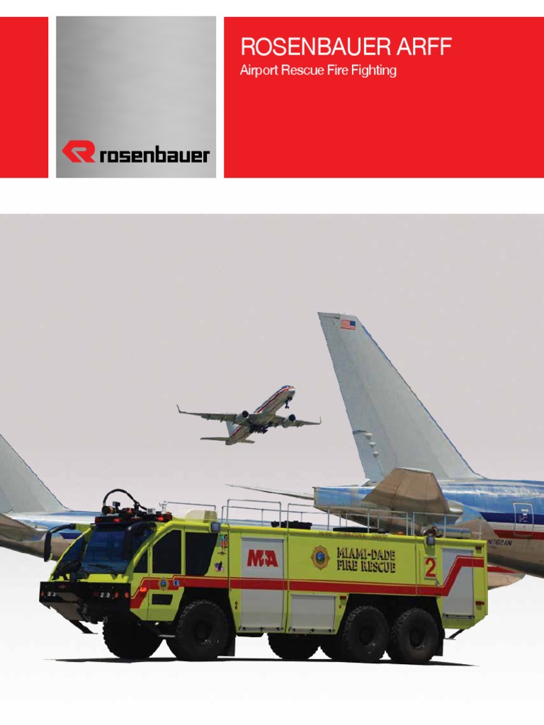 Rosenbauer ARFF Airport Rescue Fire Fighting.pdf | Bombero | Aluminio
