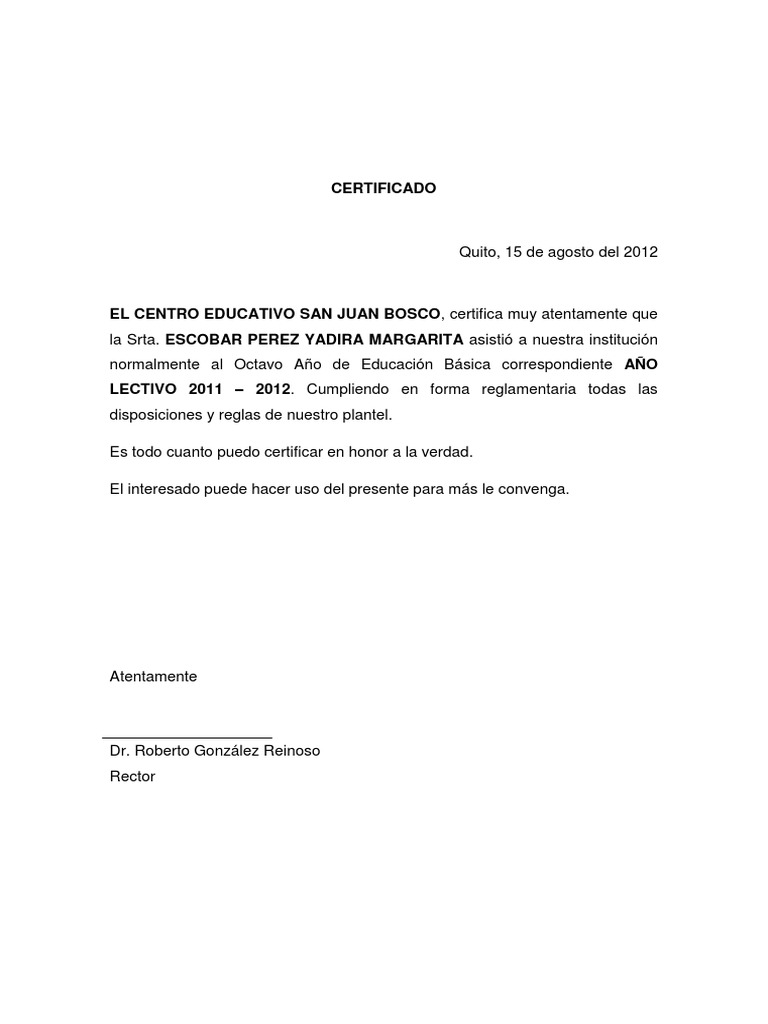 Certificado de Asistencia | PDF | Educación avanzada