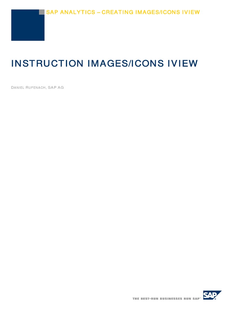 Instruction Images - Icons Iview PDF | PDF | Ibm Db2 | Product Liability